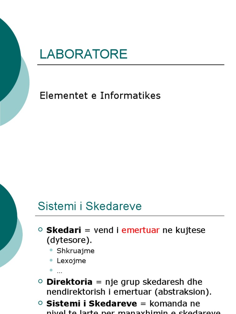 Sisteme Perdorimi | PDF