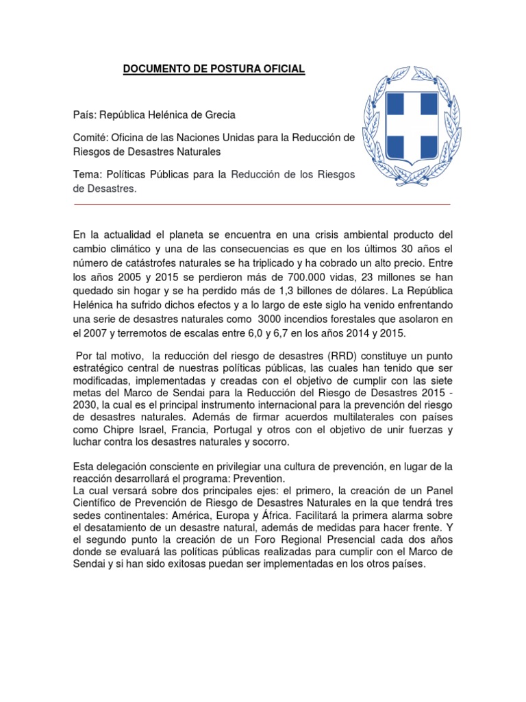 Documento de Postura Final2 | PDF