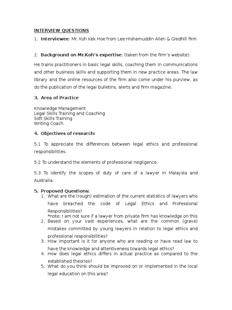 Interview Questions | PDF