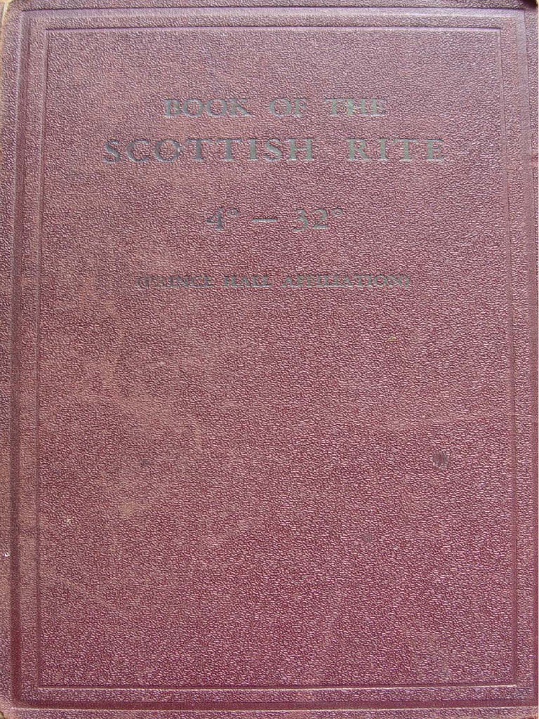 Book of The Scottish Rite | PDF | Freemasonry | Masonic Lodge