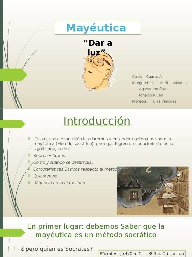 Mayéutica | Sócrates | Conocimiento