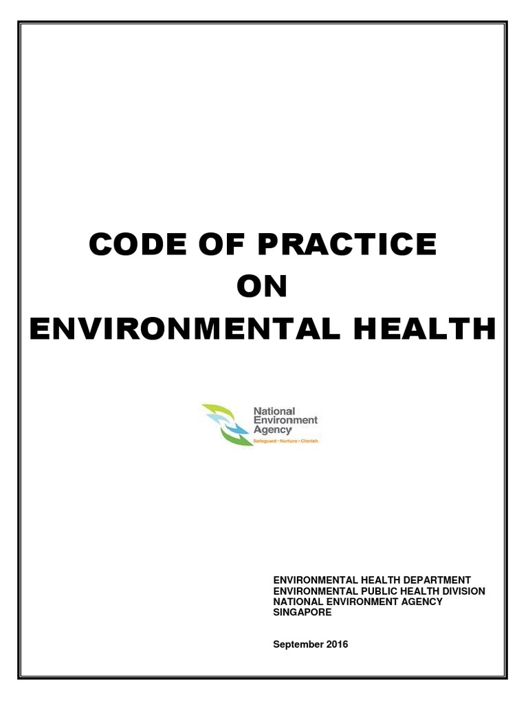 Environmental Health Code of Practice | PDF | Hygiene | Warehouse