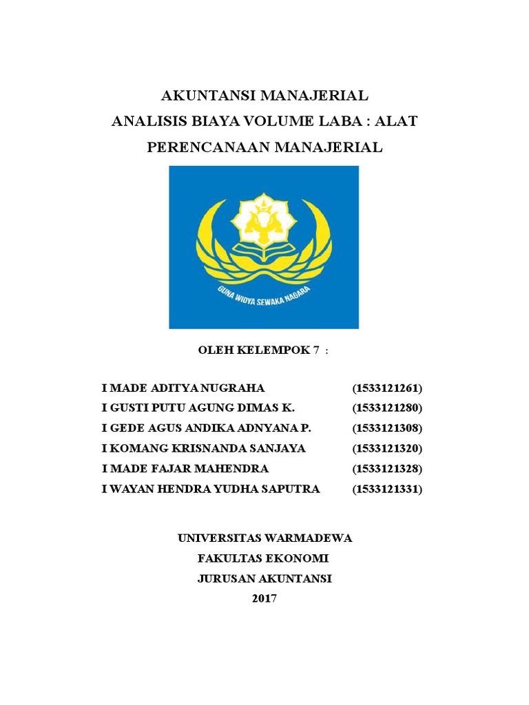 Contoh Cover | PDF | Bisnis