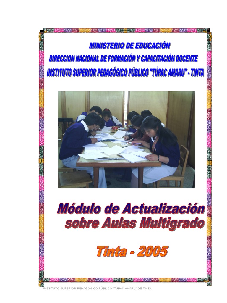 Aula Multigrado | Educación primaria | Aprendizaje