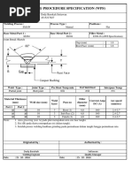 WPS (Gtaw) | PDF | Welding | Construction