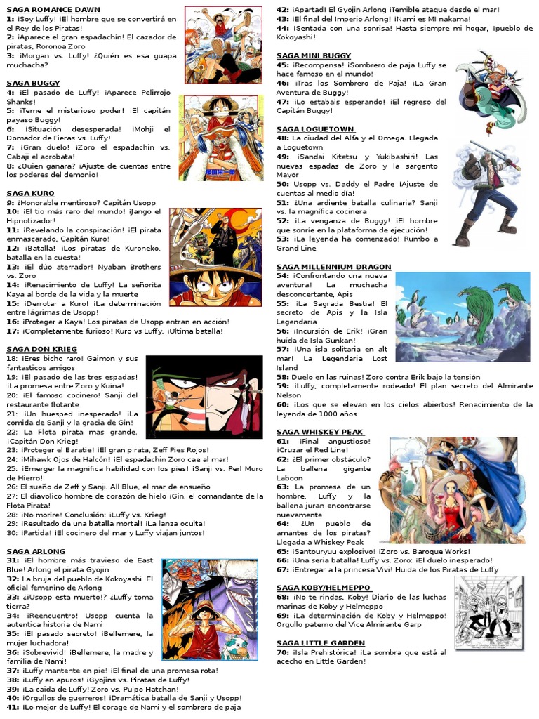 One Piece | PDF | Ocio