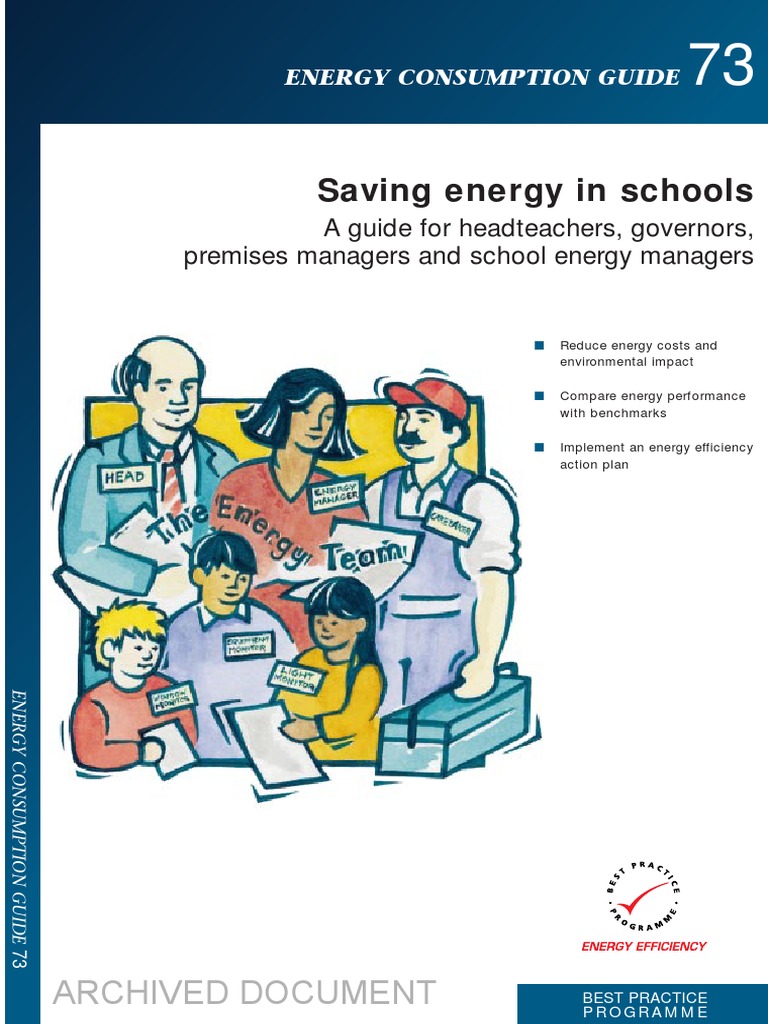 ECG73 Saving Energy in Schools | PDF | Efficient Energy Use | Fuels