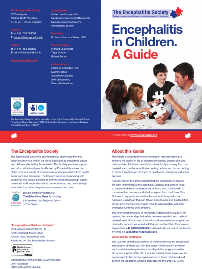 Encephalitis in Children A Guide Current Version | PDF | Coma | Virus