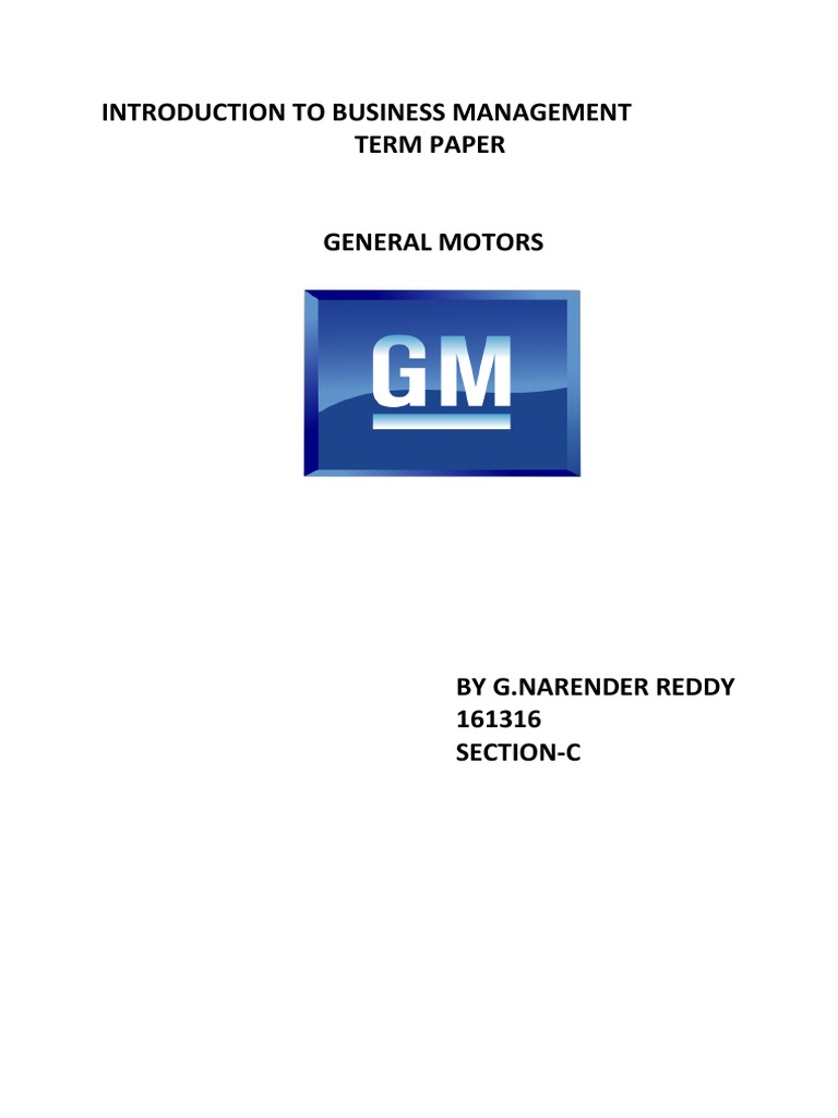 General Motors | PDF | General Motors | Chevrolet