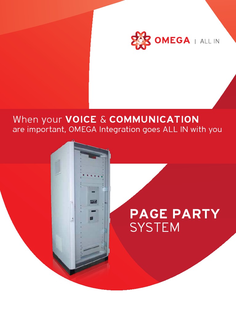 Page Party System | PDF | Loudspeaker | Noise