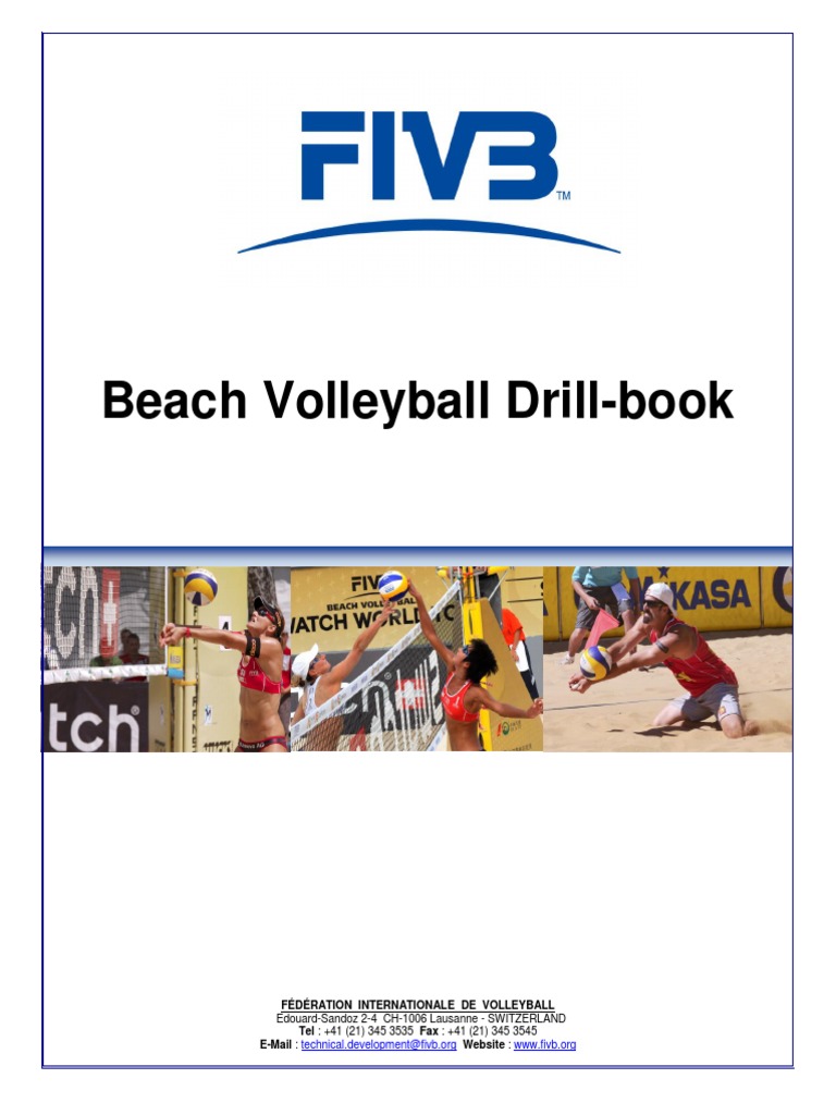 Fivb BV Drillbook | PDF | Volleyball | Athletic Sports