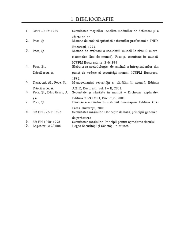 Metoda Evaluare Incdpm | PDF