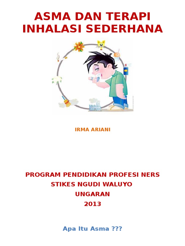 Asma Dan Terapi Inhalasi Sederhana | PDF