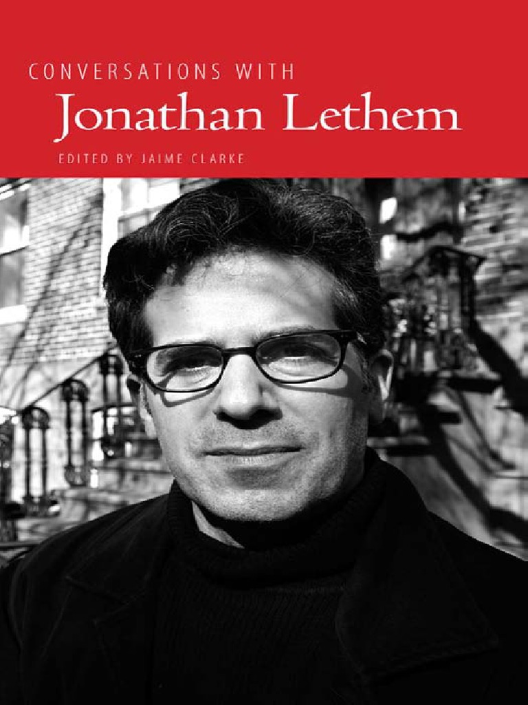Jaime Clarke - Conversations With Jonathan Lethem | PDF