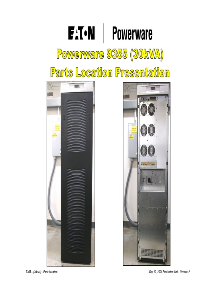 9355 30 Parts Location Version 2 | PDF | Power Inverter | Rectifier