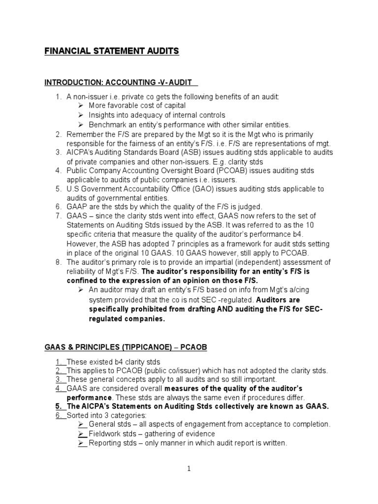 Audit - Gaas Prins | PDF | Financial Audit | Auditor's Report