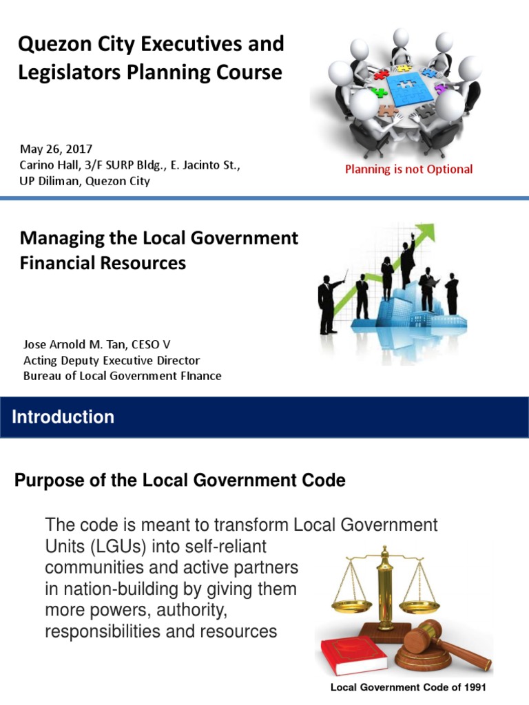 Managing Local Government Finances | PDF | Local Government | Taxes