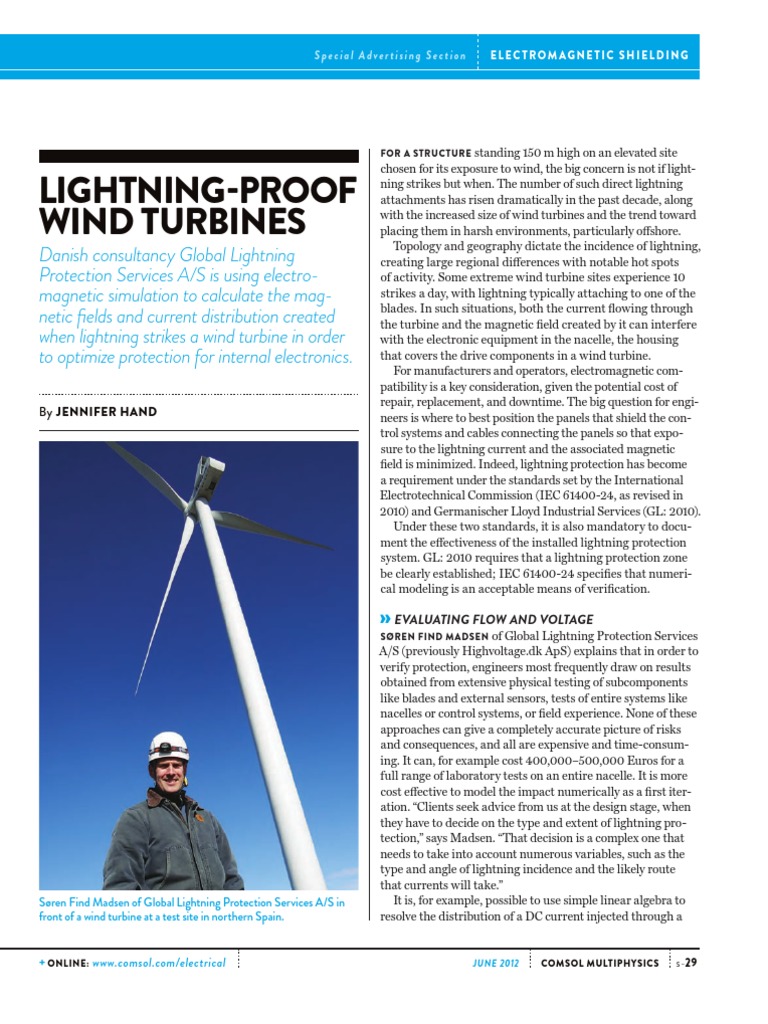 Protection From Lightning | PDF | Finite Element Method | Lightning