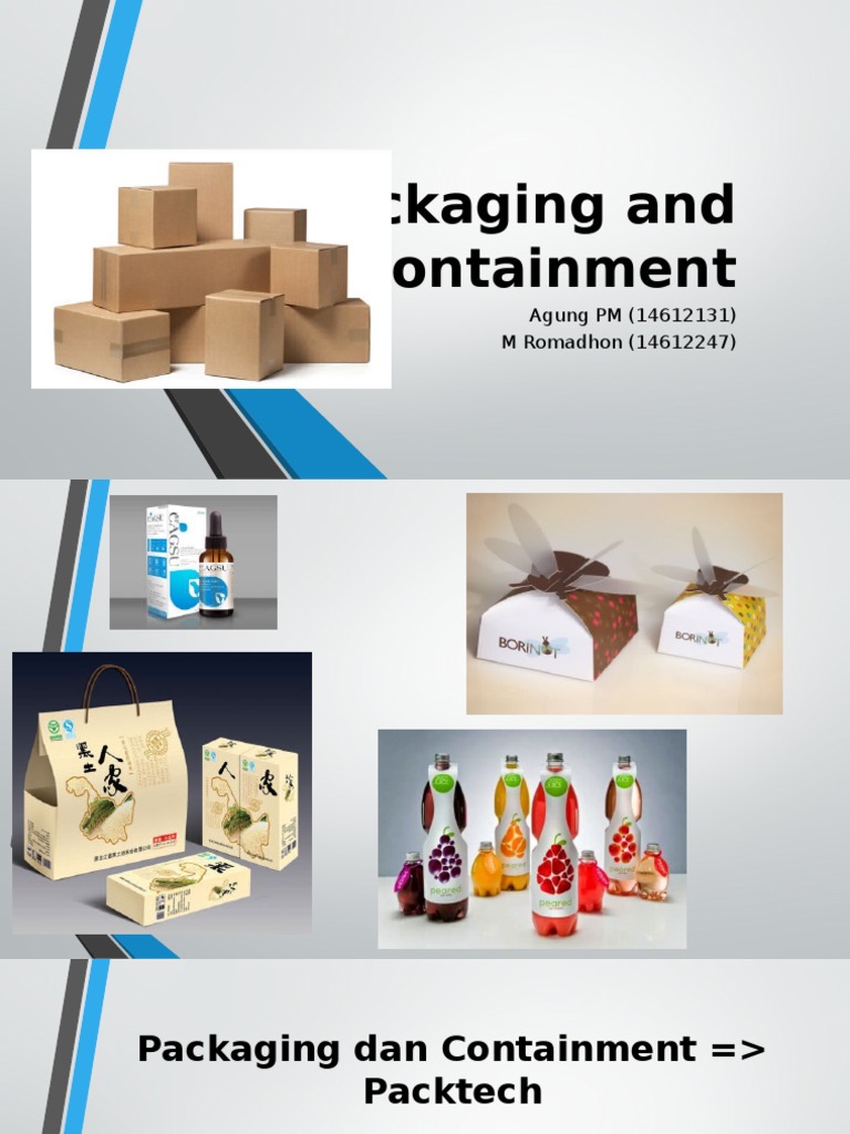 Packaging and Containment | PDF