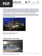 Multi Storey Car Park Design Solutions | PDF | Parking Lot | Concrete