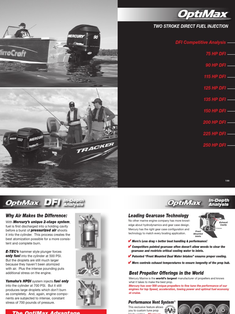 Mercury Optimax English | Download Free PDF | Engines | Fuel Injection