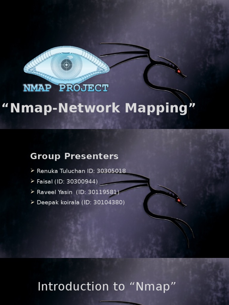 Nmap Network Mapping Security Tool Pdf File Transfer Protocol
