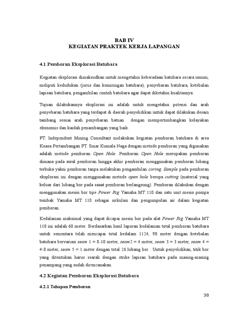 Eksplorasi Batubara: Metode & Alat | PDF | Sains & Matematika