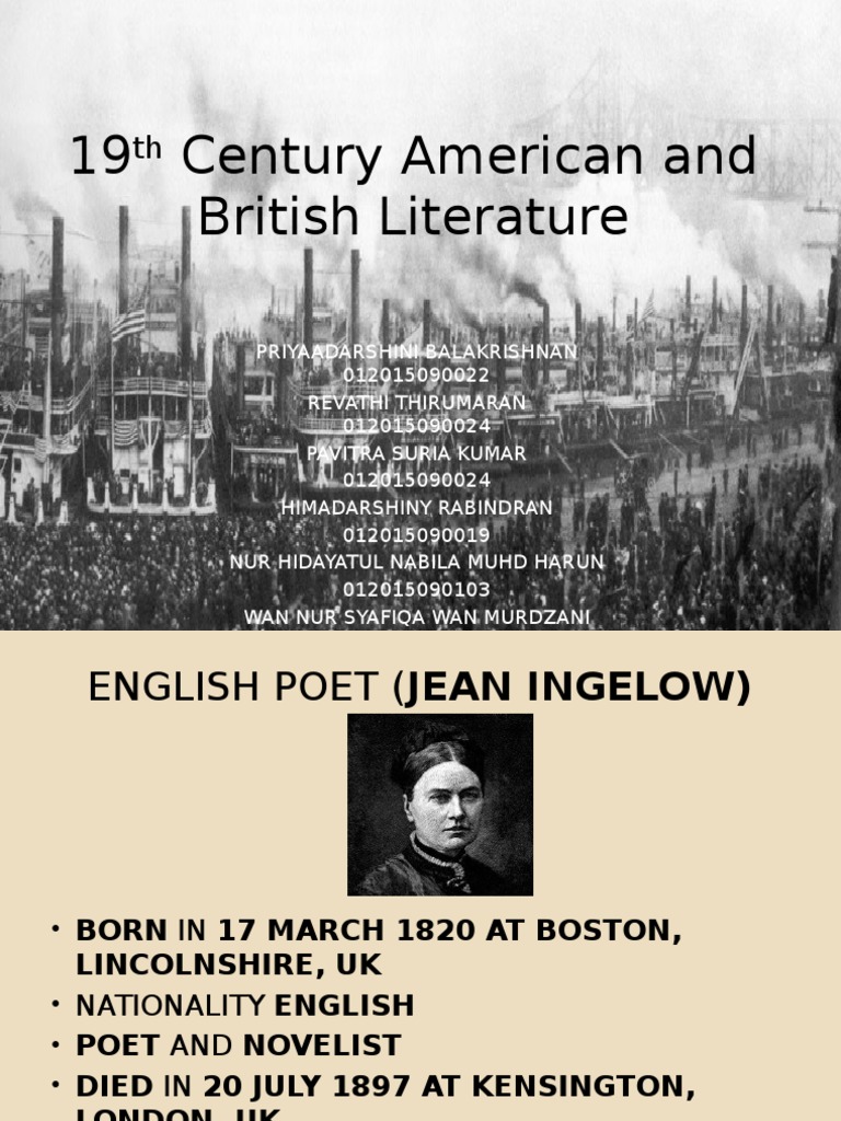 19th Century American Literature | PDF | Jane Austen | Sense And ...