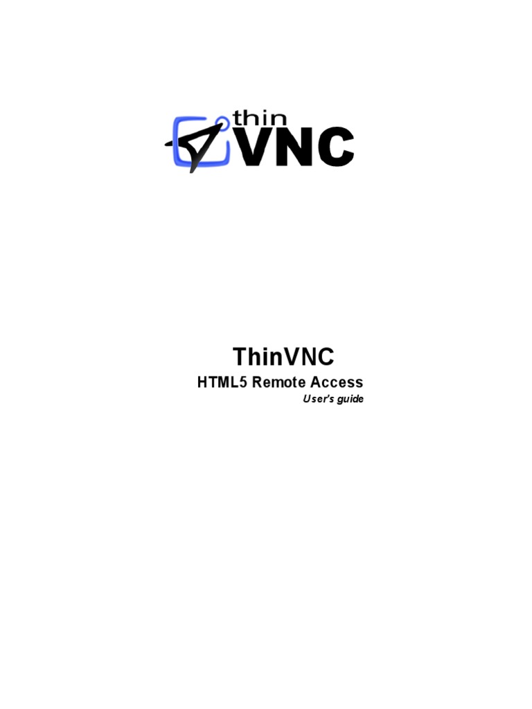 ThinVNC Guide | PDF | Remote Desktop Services | Google Chrome