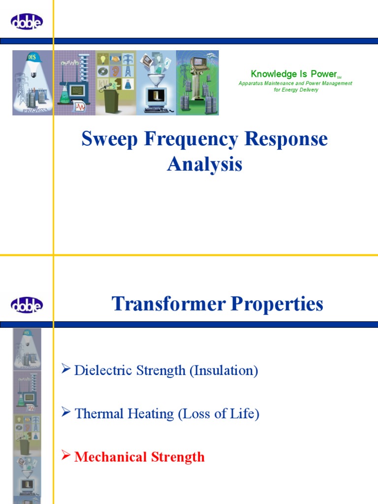 Sweep Frequency Response Analysis | PDF | Capacitor | Transformer