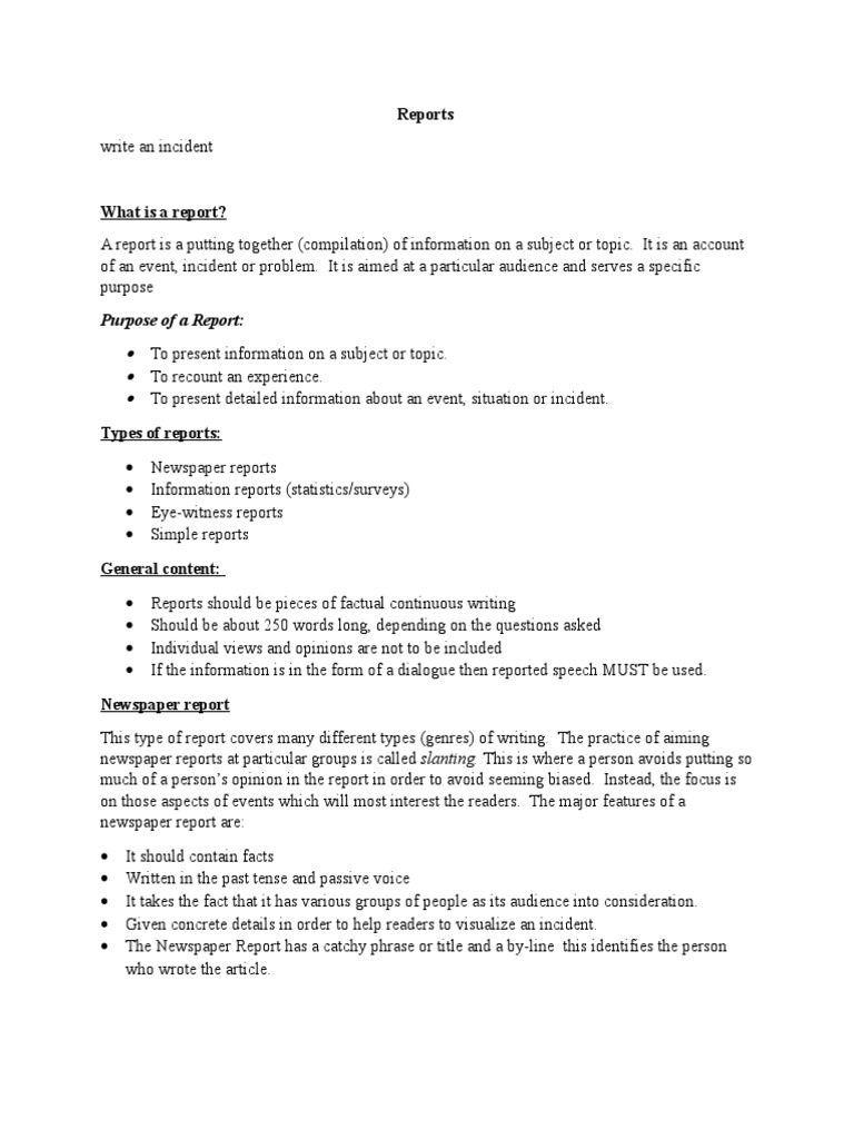 The Simple Report | PDF | Newspapers | Survey Methodology