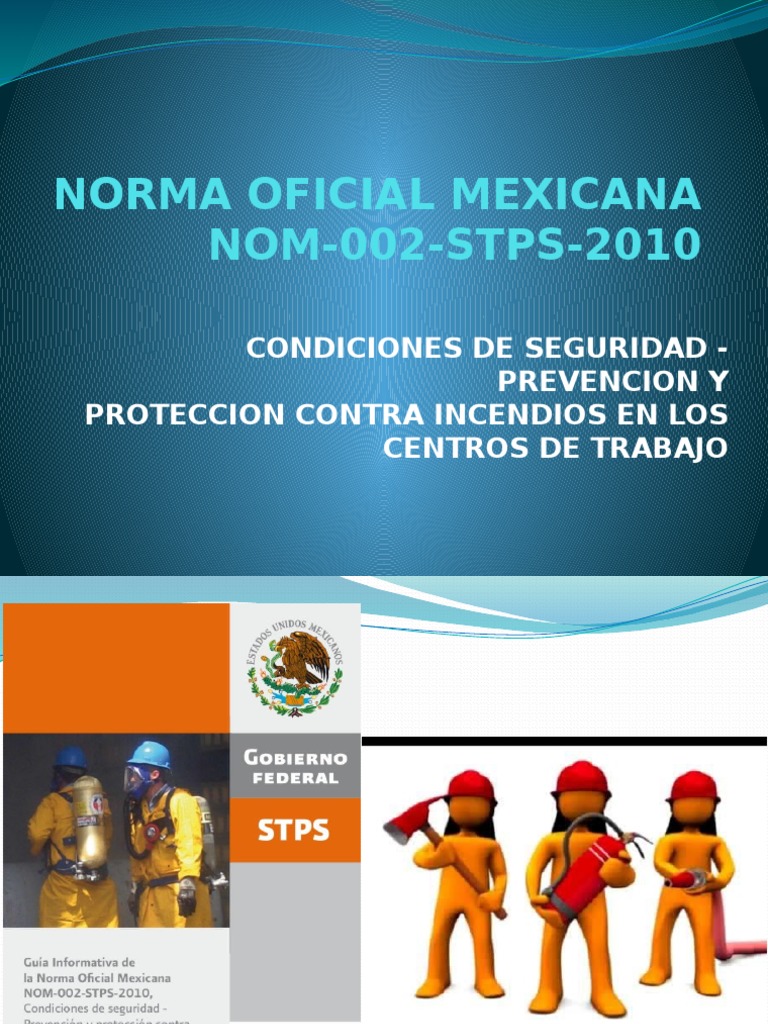 Norma Oficial Mexicana Nom 002 Stps 2010 | Agua | Química