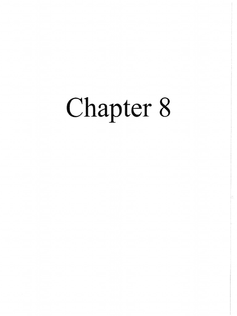Chapter 8 PDF | PDF