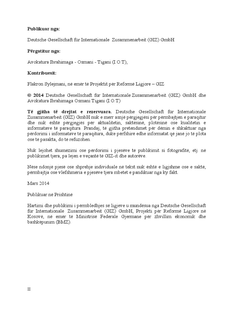 Ligjet Civile Te Aplikueshme Në Kosovë PDF | PDF
