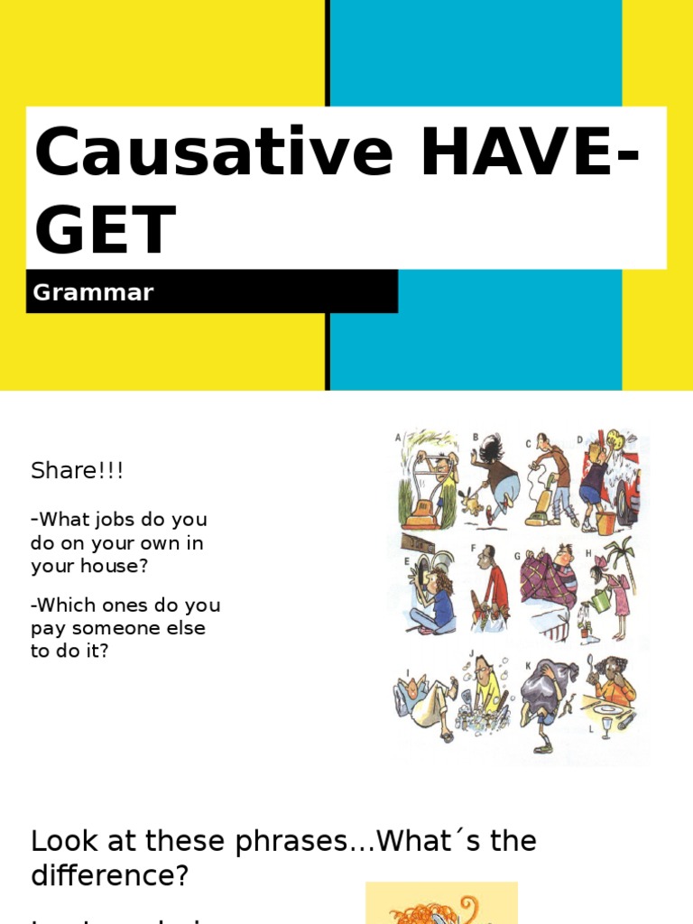 Causative Have and Get | PDF