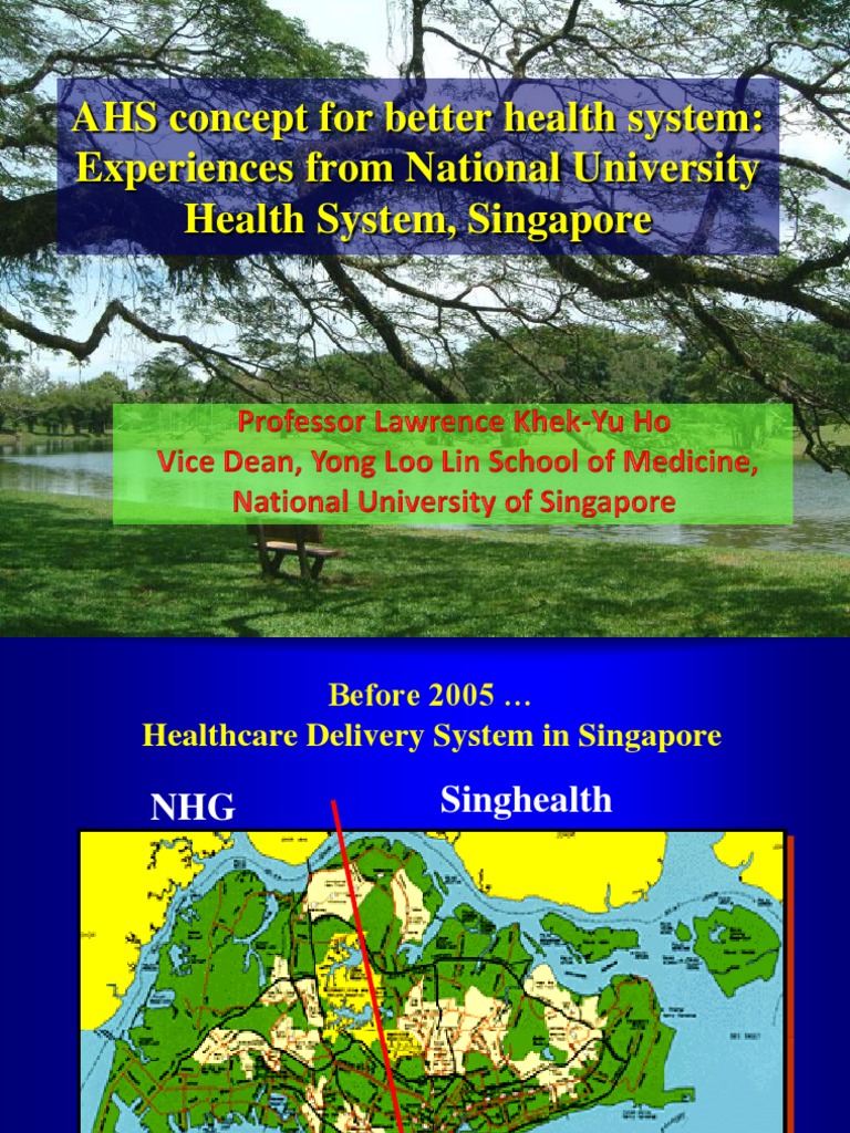 AHS Concept For Better Health System: Experiences From National ...