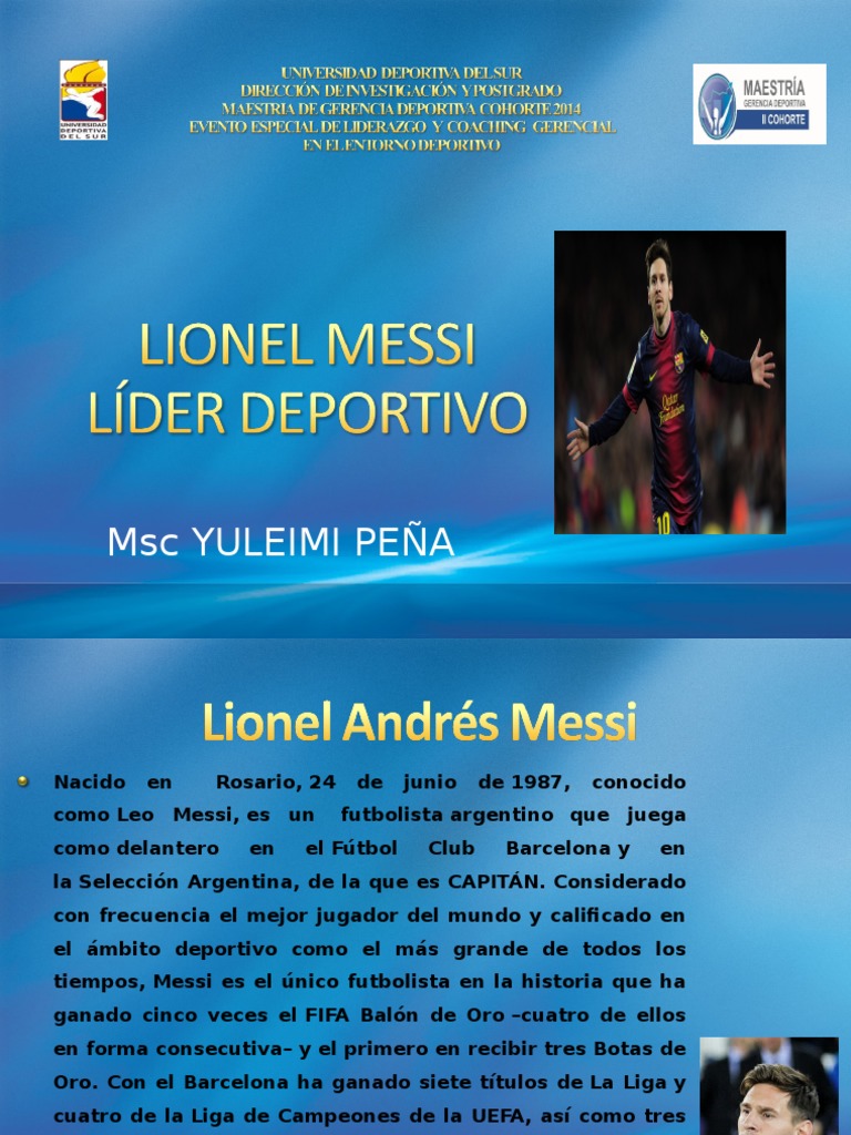 Lionel Messi | PDF | Lionel Messi | FC Barcelona