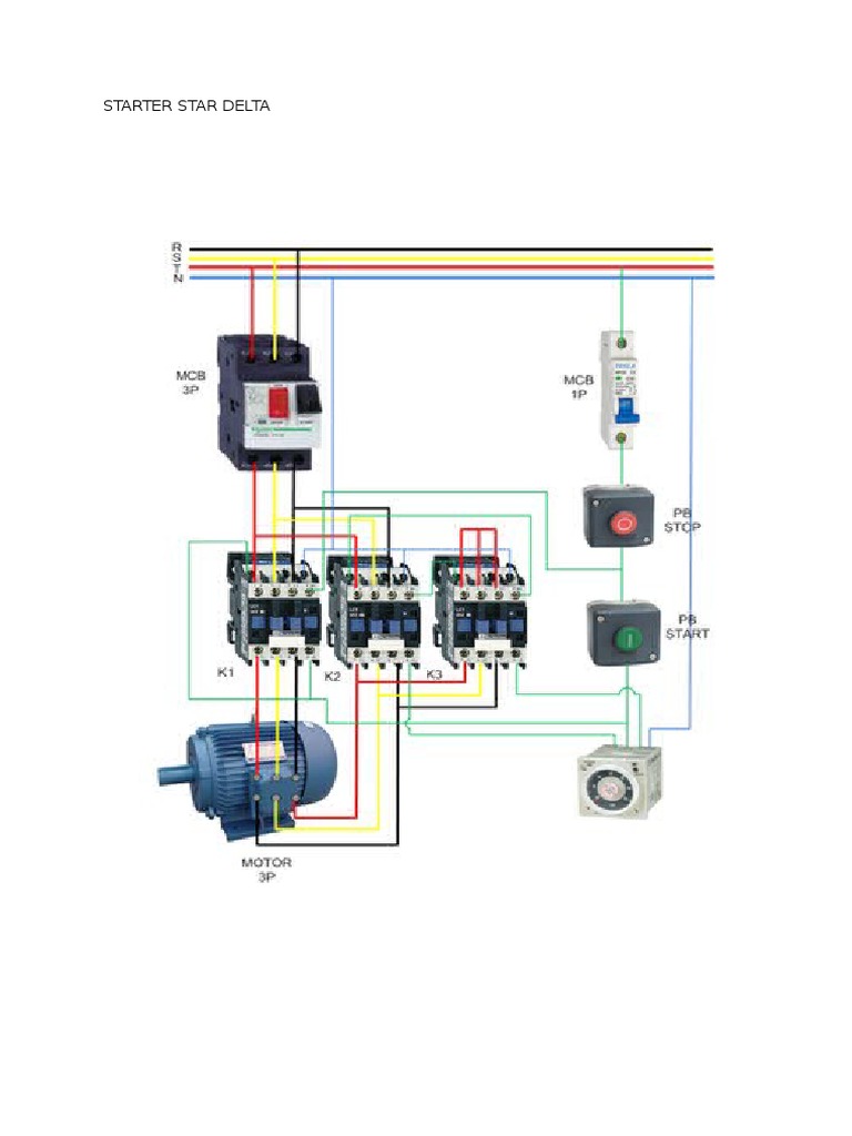 Starter Star Delta | PDF