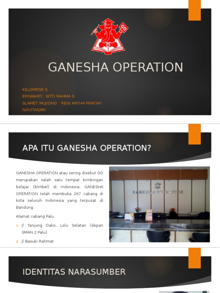 Profil Ganesha Operation di Indonesia | PDF | Karier & Perkembangan