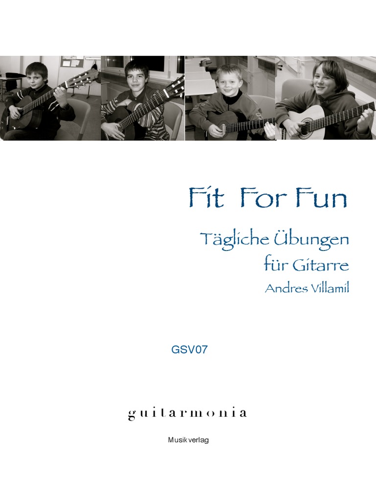 Andres Villamil - Catorce Ejercicios para El Guitarrista Clasico PDF | PDF