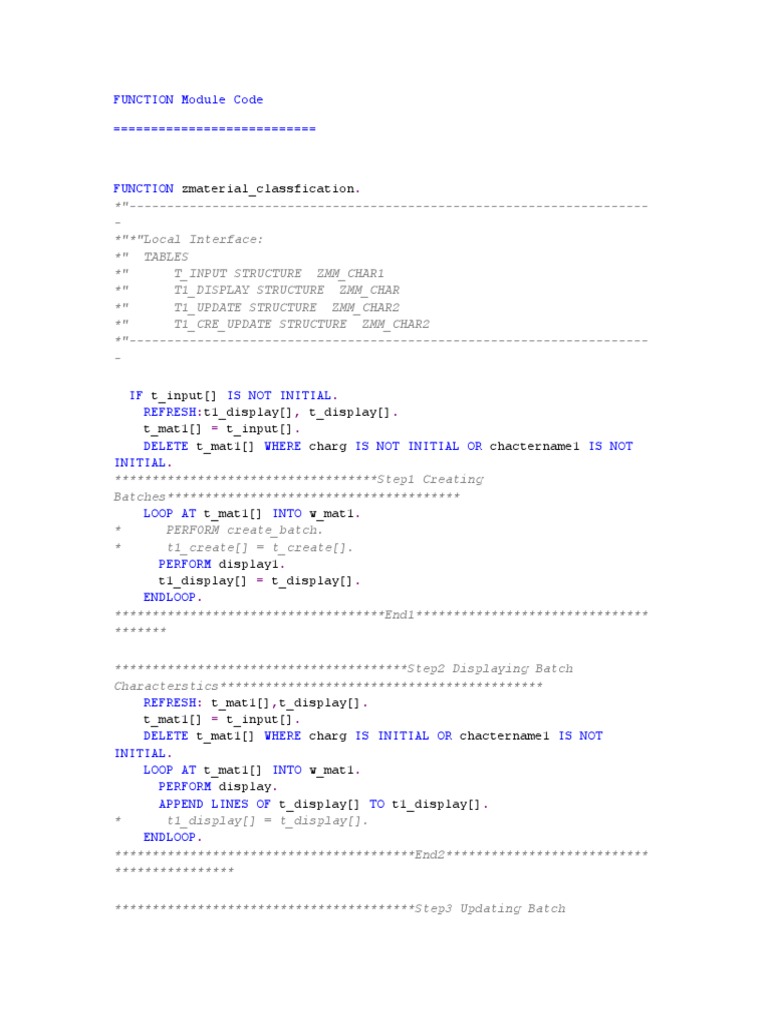 Batch Classification Document | PDF | Programming Paradigms | Computer Data