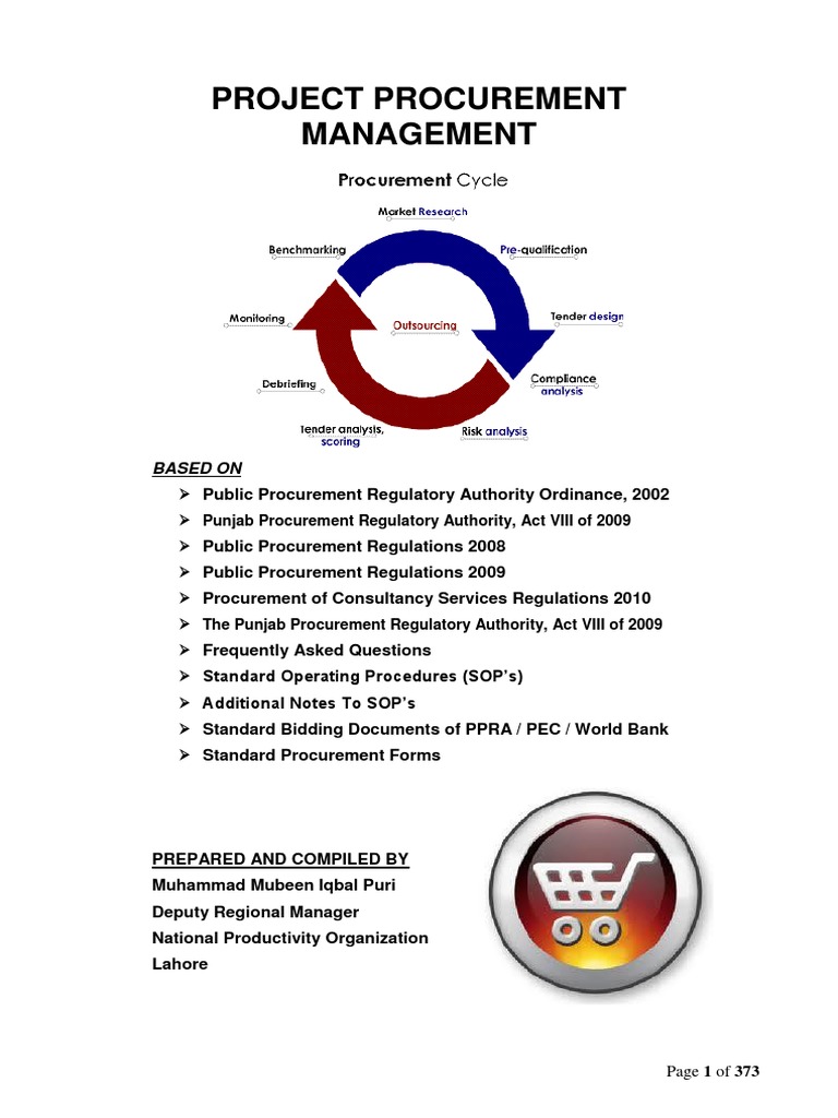 Project Procurement Management (PPM) | PDF | Procurement | Construction ...