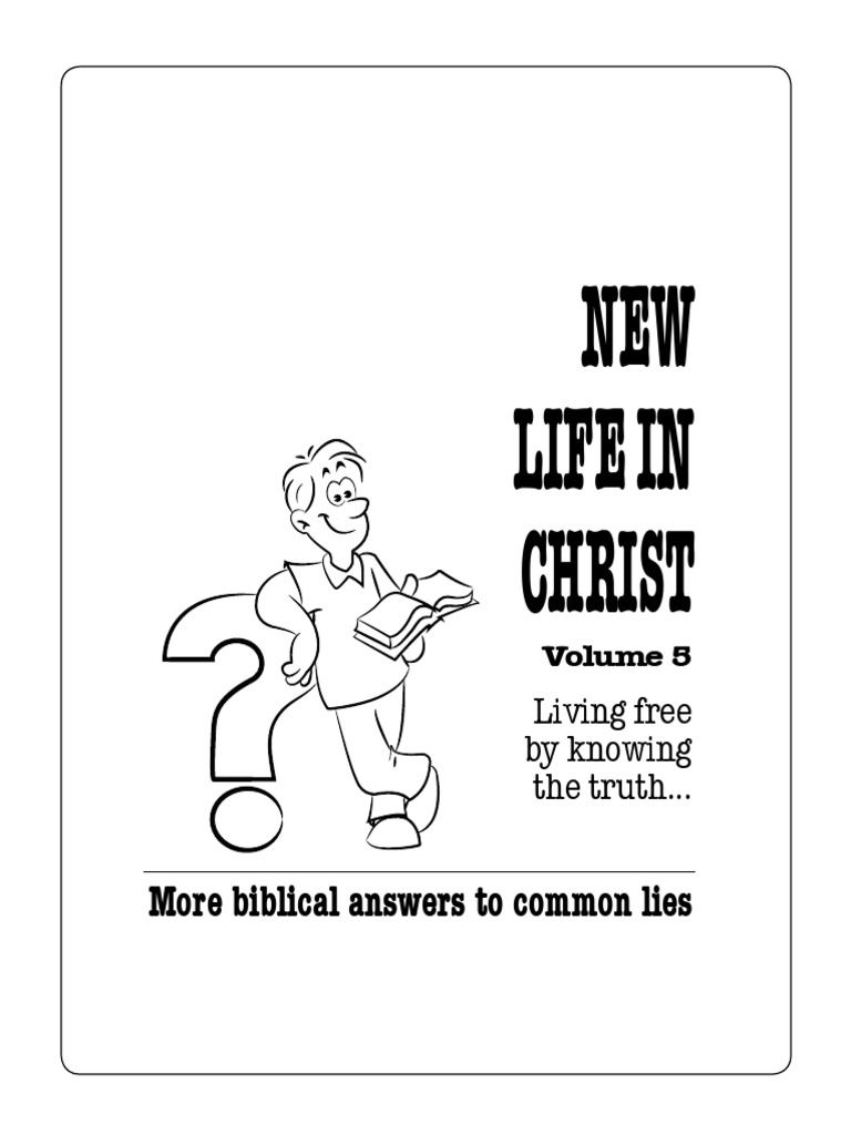 New Life in Christ - Vol05 - Engl - Teacher Guide | PDF | Epistle To ...