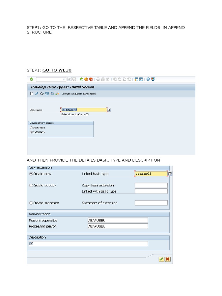Idoc Extension | PDF | Computer Programming | Software Engineering