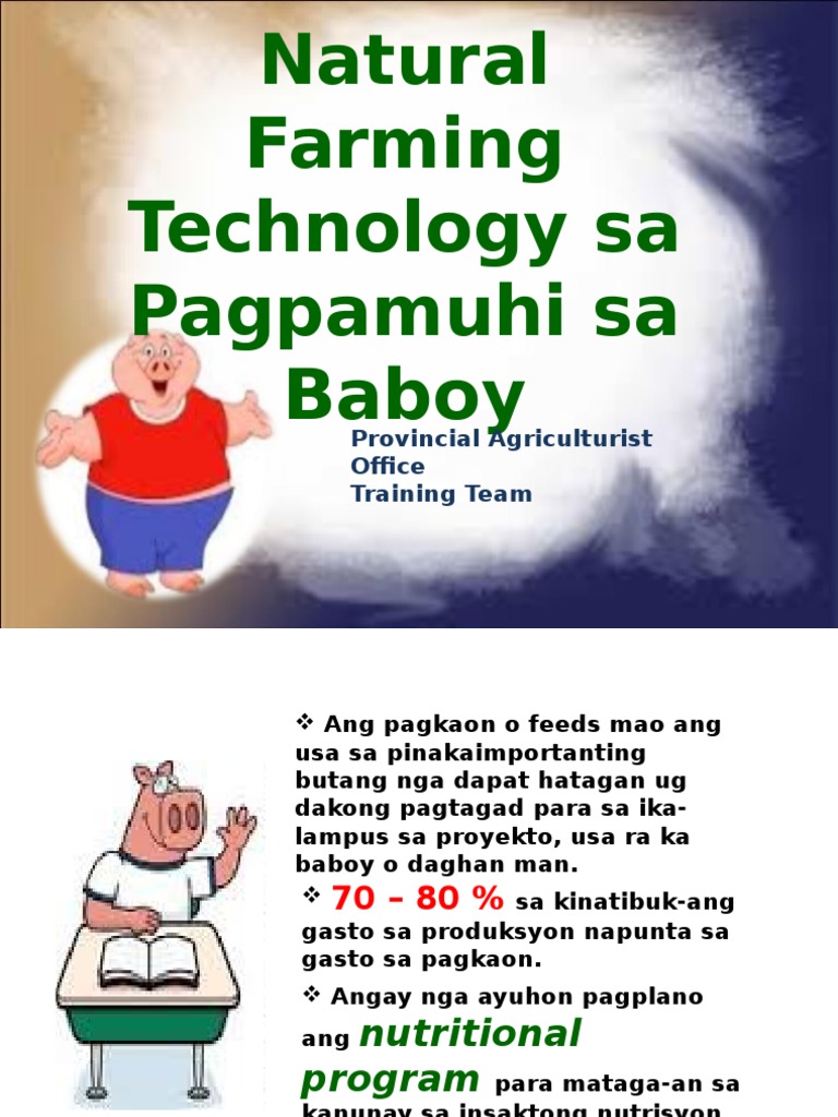 Natural Farming Technology NFS Feeds | PDF