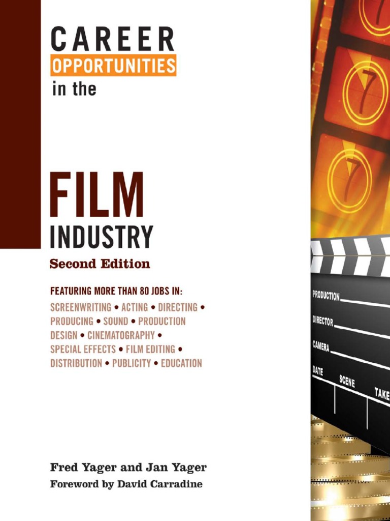 Fred Yager, Jan Yager-Career Opportunities in The Film Industry, 2nd ...
