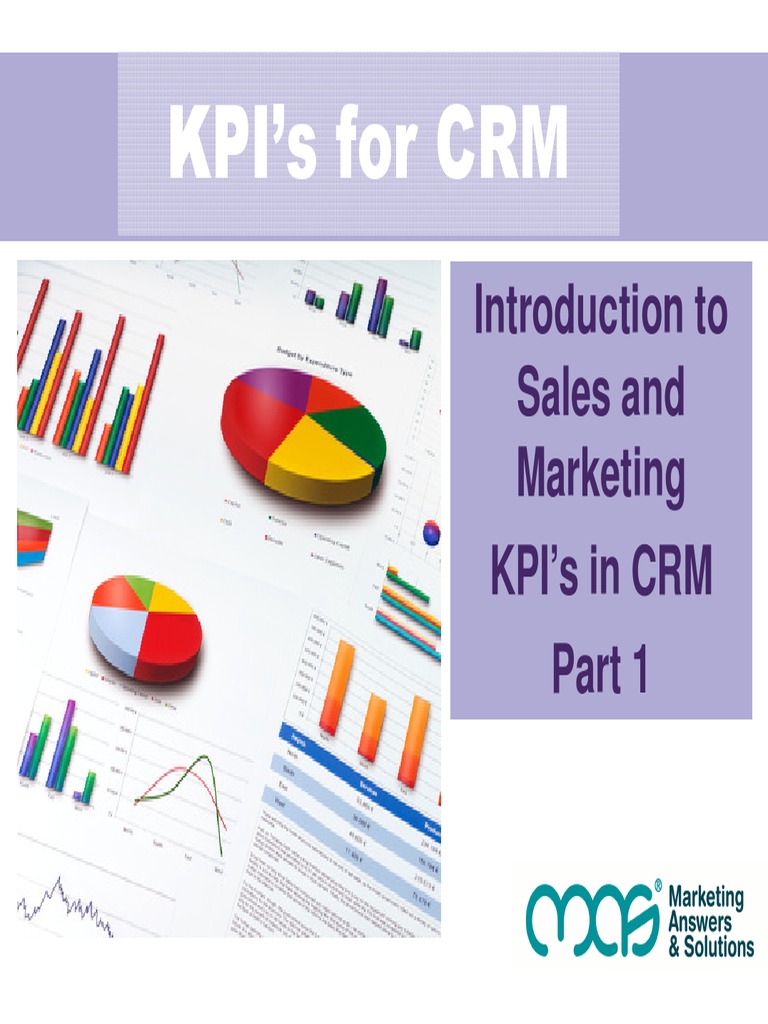 Introduction To Sales and Marketing KPI's in CRM | Download Free PDF ...