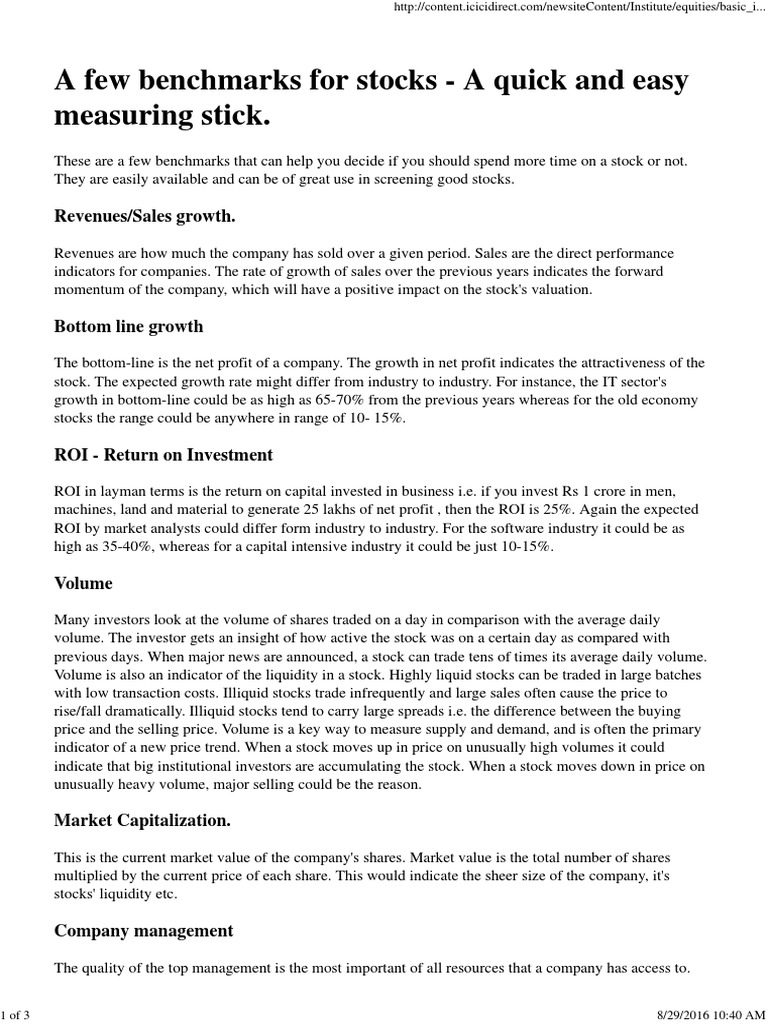 Basic Investment Strategies | PDF | Beta (Finance) | Market Liquidity