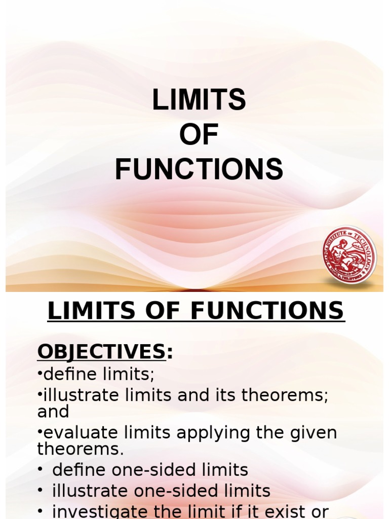 Lesson 4 - One-Sided Limits, Limits at Infinity | PDF | Fraction (Mathematics) | Function ...