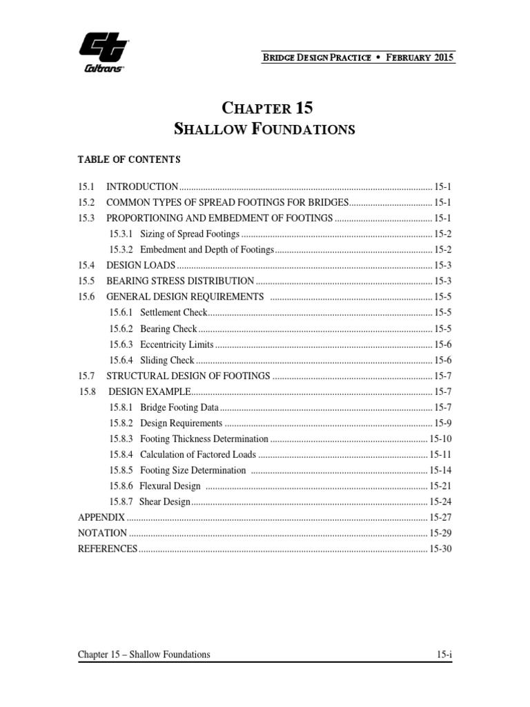 Shallow Foundation Design PDF | PDF | Foundation (Engineering) | Strength Of Materials